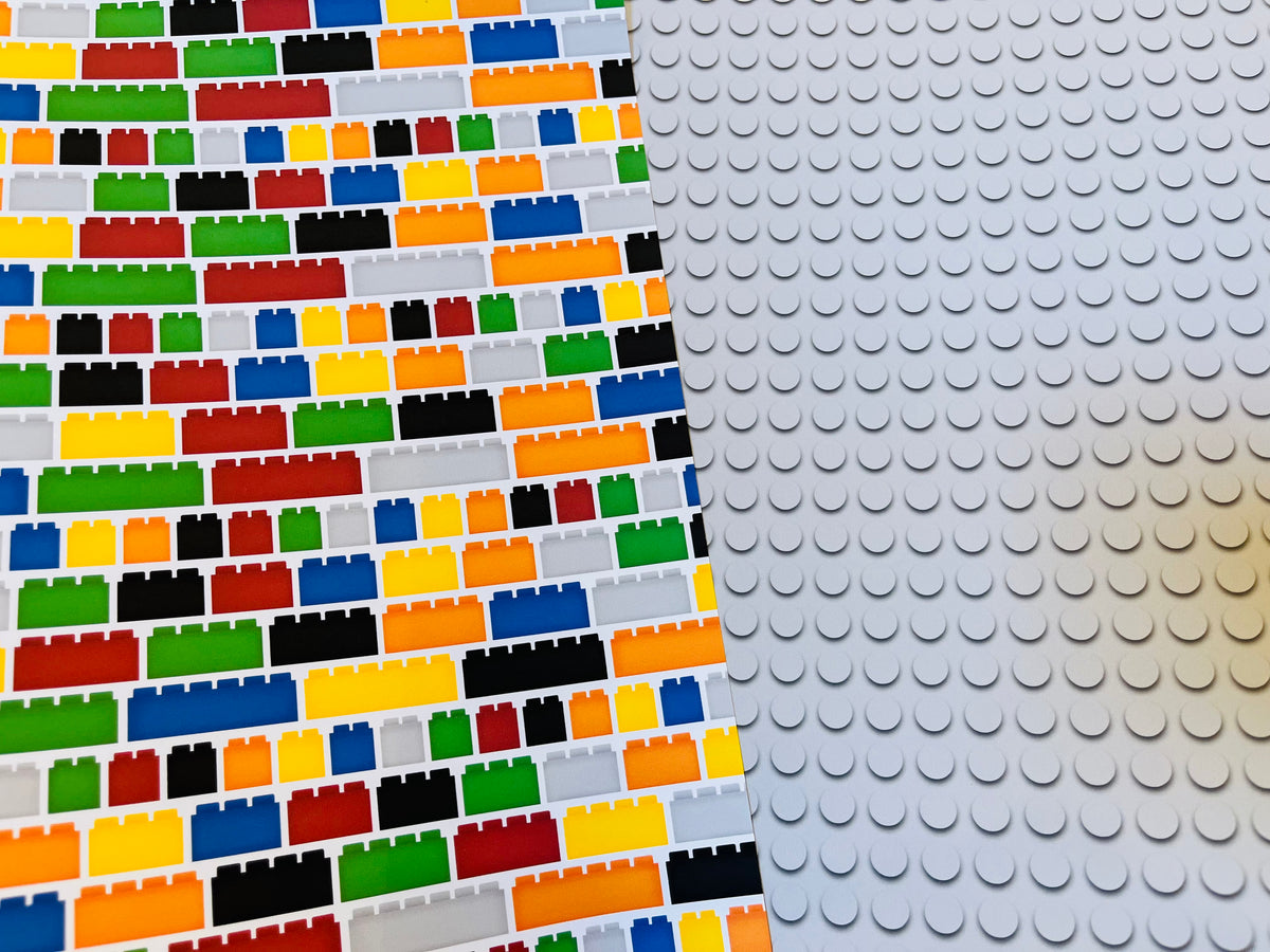 Printed Paper Custom Pack Building Blocks Lego – CT Scrapbooks
