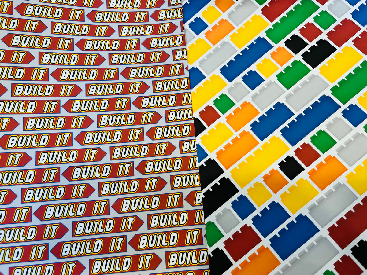 Printed Paper Custom Pack Building Blocks Lego 2 – CT Scrapbooks