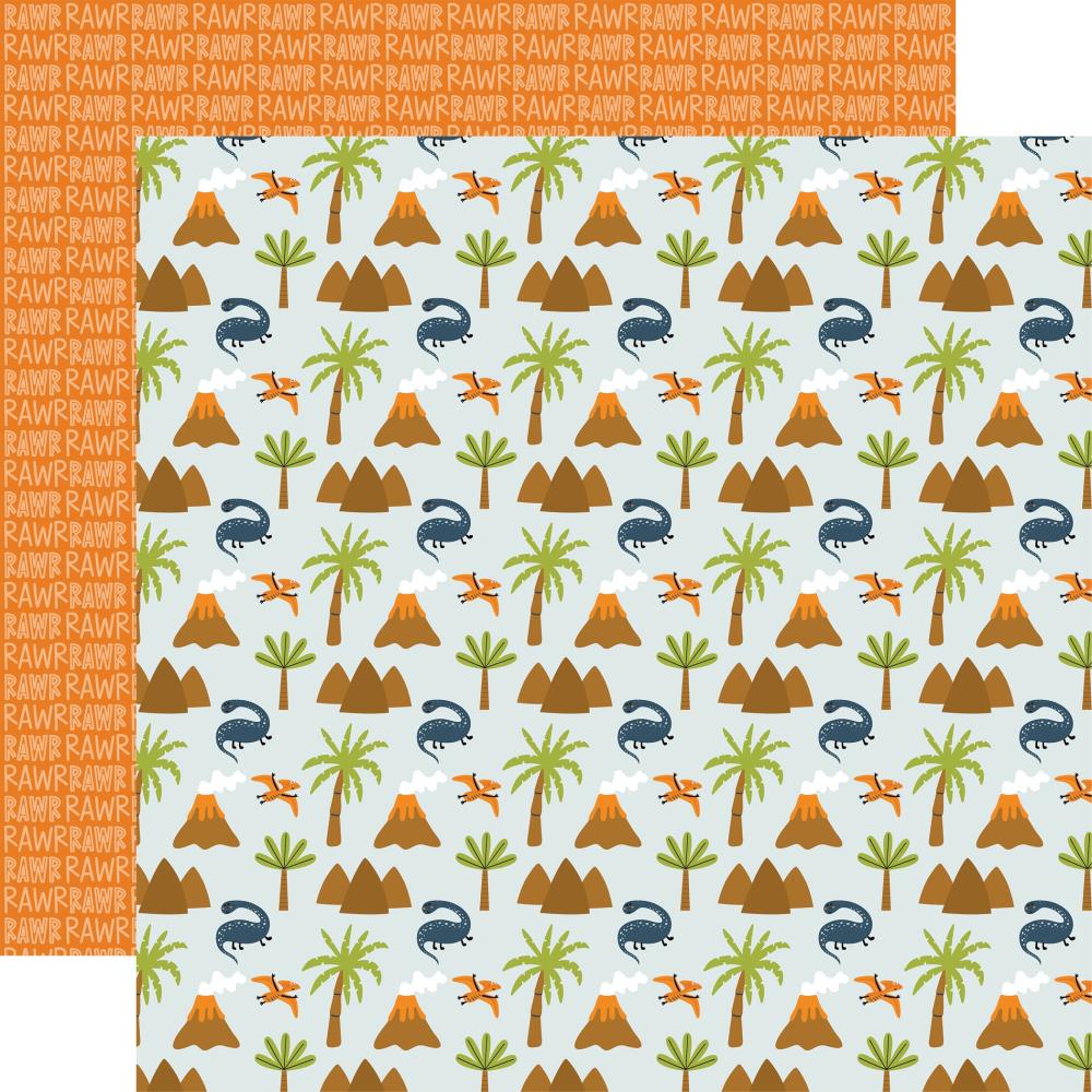 Dino-mite Dinosaur Prehistoric Scrapbook Paper – CT Scrapbooks