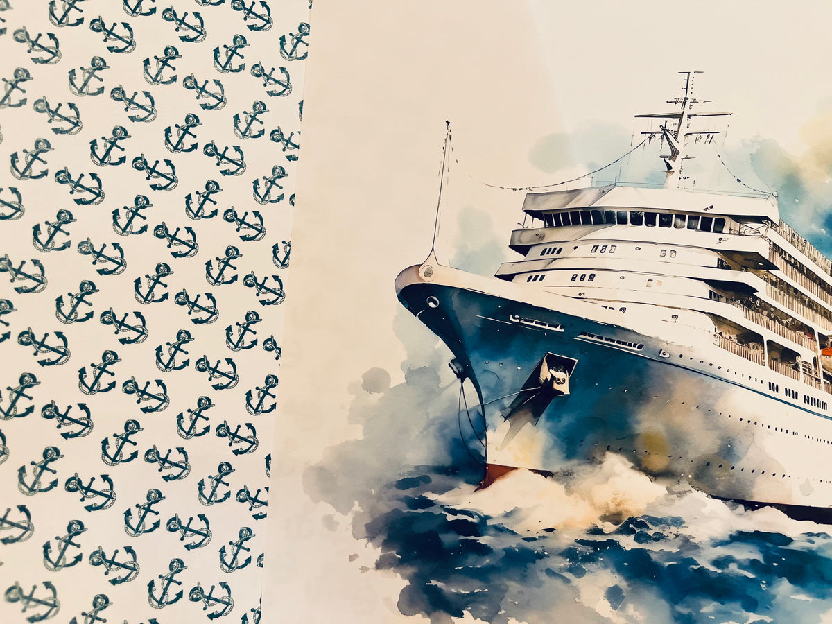 Printed Paper Custom Pack Travel Cruise Ship – CT Scrapbooks