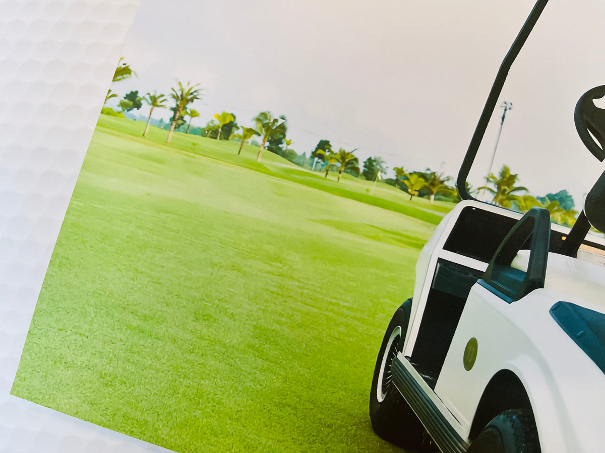 Printed Paper Custom Pack Golf Course Cart – CT Scrapbooks