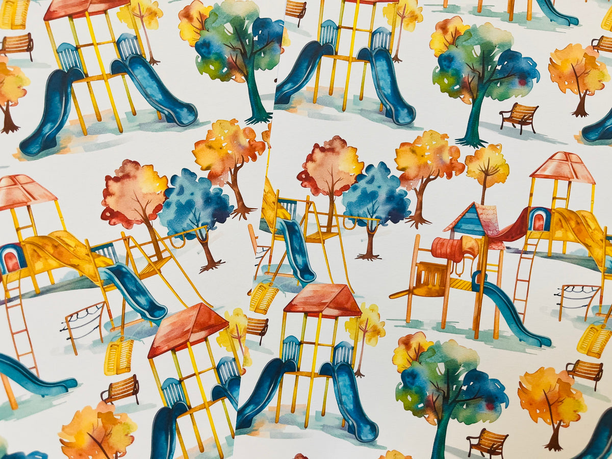Printed Paper Custom Pack Playground Park – CT Scrapbooks