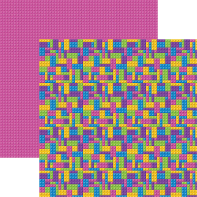 Block Party Bricks Scrapbook Paper – CT Scrapbooks