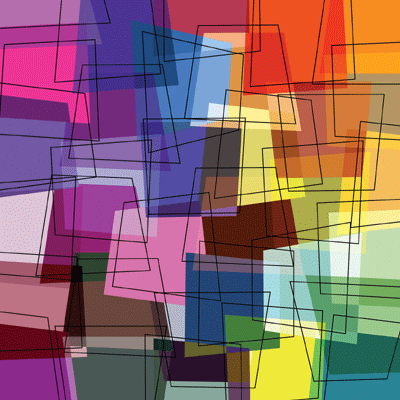 Modern Art Trapeze Scrapbook Paper – CT Scrapbooks